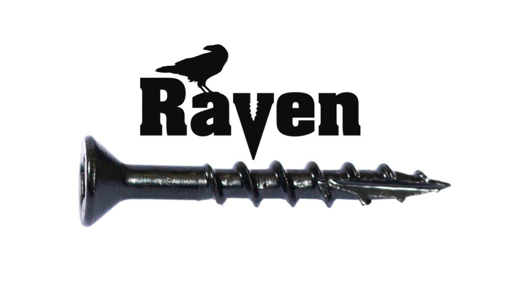 8-8X1-1/4 Raven™ Combo Drive Flat Head Hinge Screw – Leola Fasteners