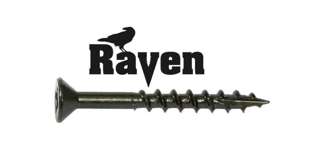 8-8X1-1/2 Raven™ Combo Drive Flat Head Hinge Screw – Leola Fasteners