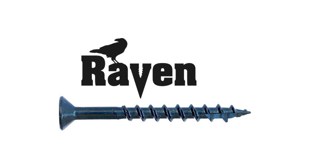 8-8X1-3/4 Raven™ Combo Drive Flat Head Hinge Screw – Leola Fasteners