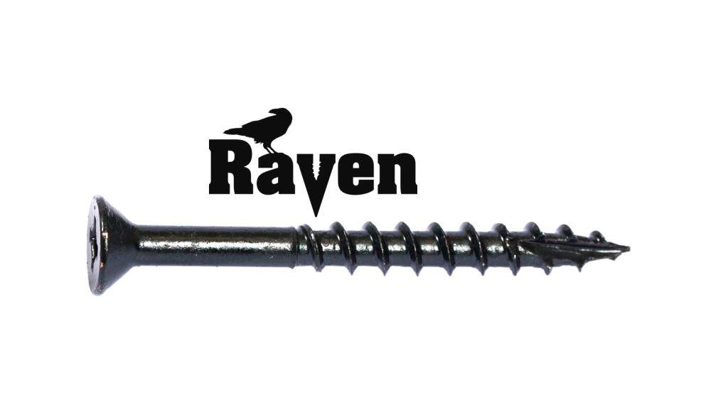 10-8X2 Raven™ Combo Drive Flat Head Screw – Leola Fasteners